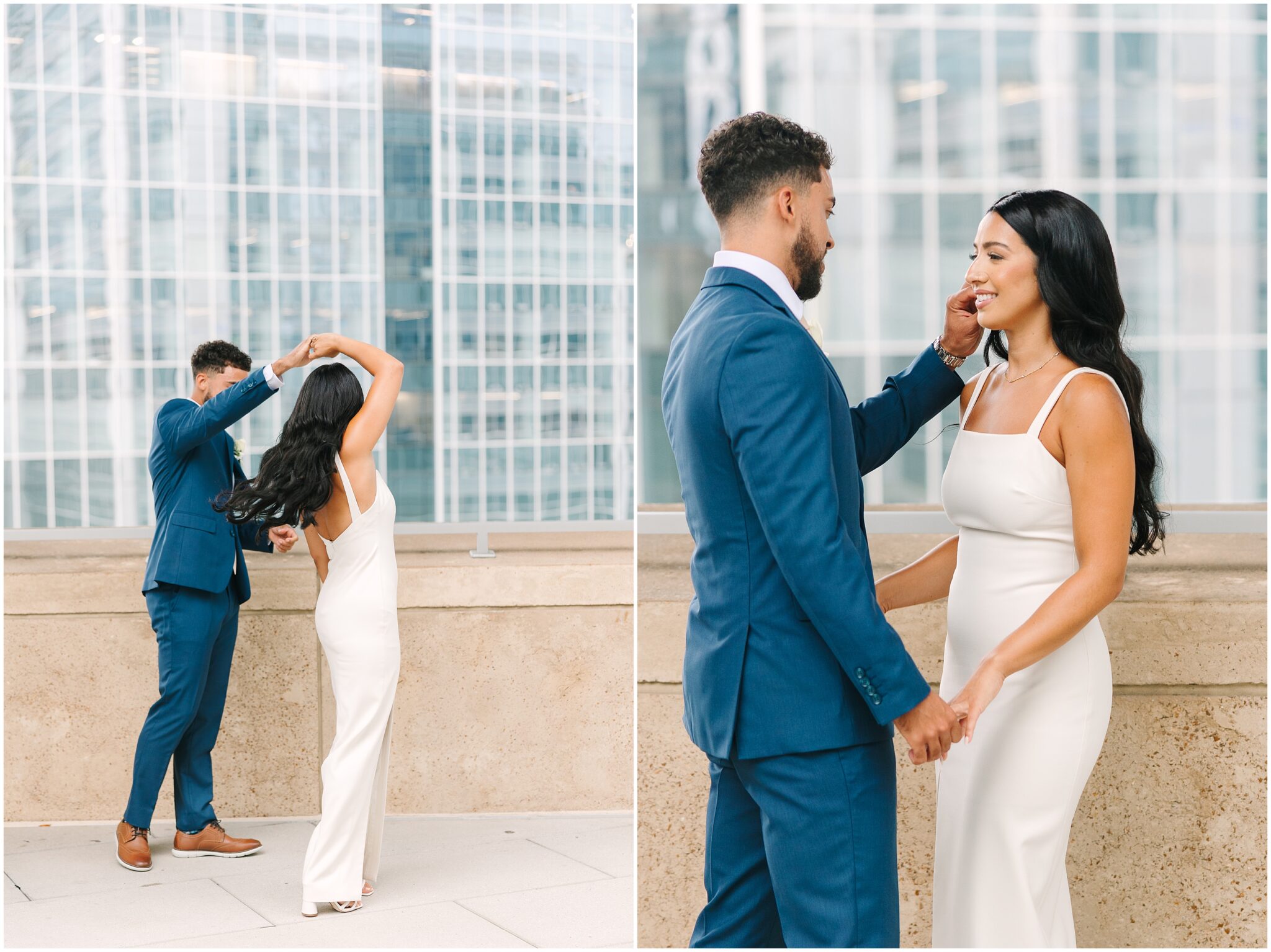 Monica and Mitchell's Uptown Charlotte NC Mint Museum Wedding - Casey ...